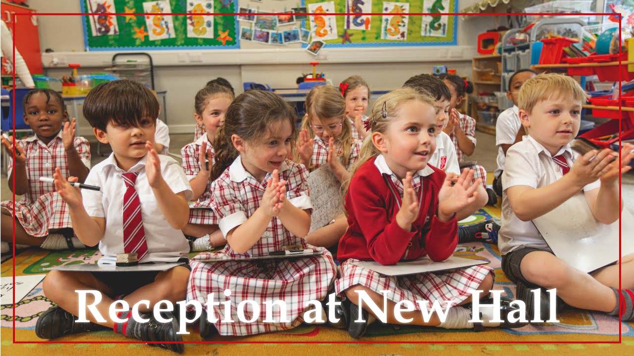 Reception at New Hall School - YouTube