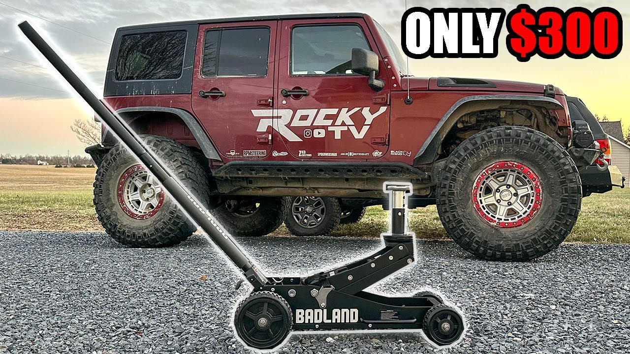 IS THIS THE BEST OFFROAD JACK HARBOR FREIGHT BADLAND 3 TON JACK YouTube