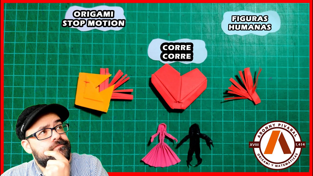 Origami Stop Motion - corre corre - por Aronny Pivaral 🇬🇹 - YouTube