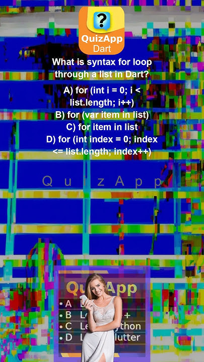 Dart What Is Syntax For Loop Through A List In Dart Youtube