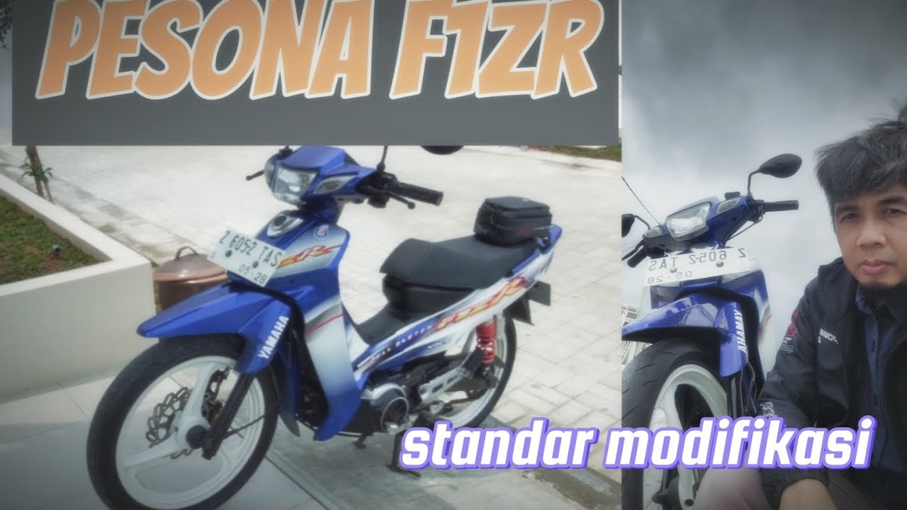 PESONA YAMAHA F1ZR MODIFIKASI STANDAR IDAMAN BIKERS DI JAMANYA - YouTube