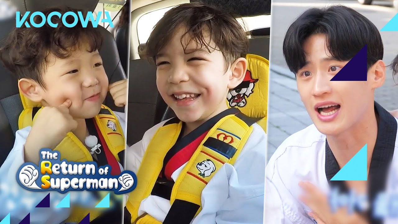 Taekwondo Time with Na Eun, Gun Hoo & Jin Woo! l The Return of Superman ...