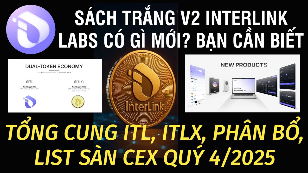 SÁCH TRẮNG V2 INTERLINK LABS CÓ GÌ MỚI - TỔNG CUNG ITL, ITLX, PHÂN BỔ ...