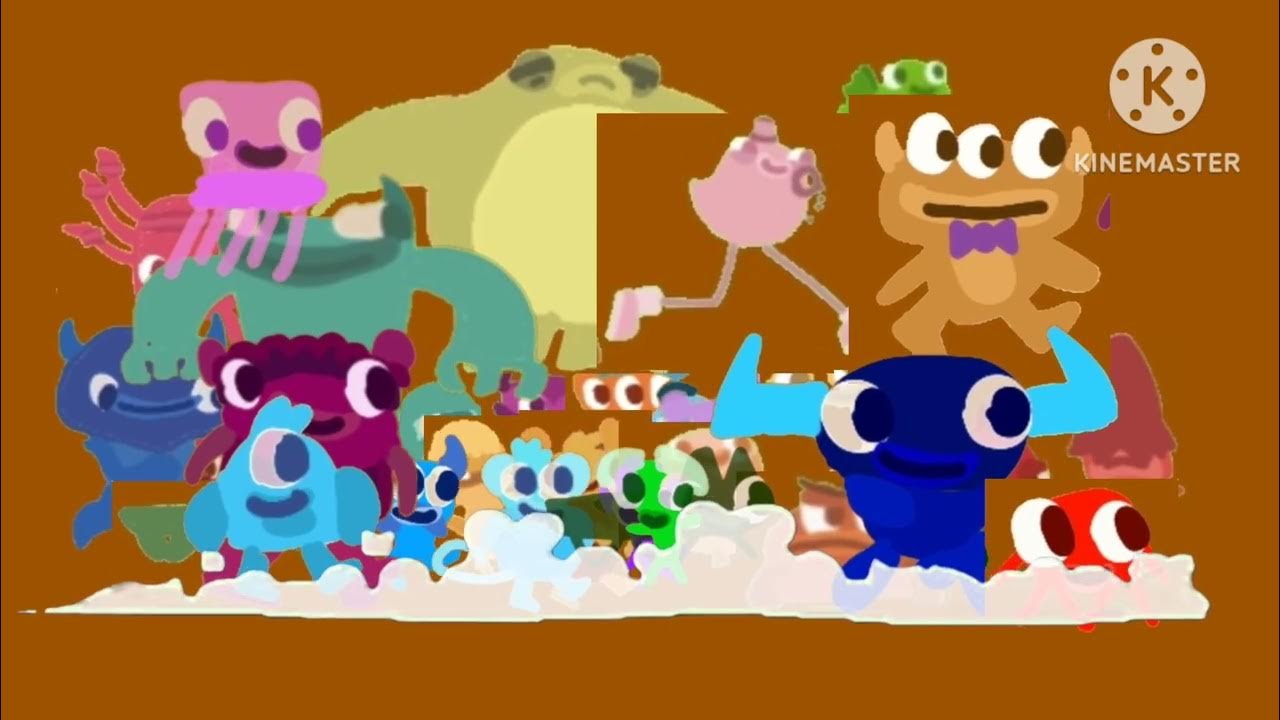 endless alphabet mega stampede - YouTube