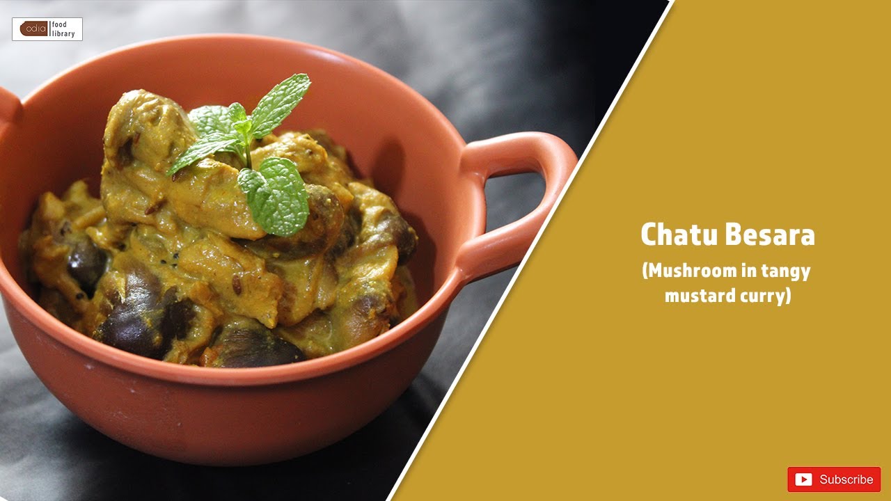ଛତୁ ବେସର | Chhatu Besara Recipe | Mushroom in Mustard Curry | Odia ...