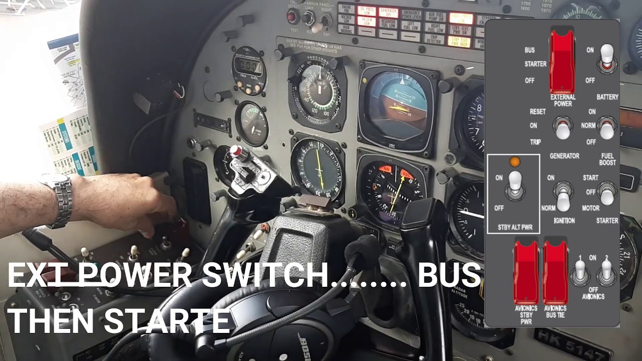 C208B Grand Caravan Starting Procedures - YouTube