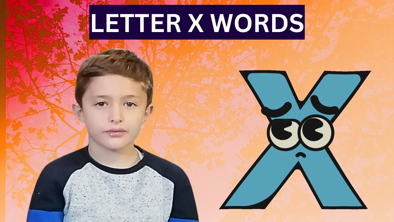 English Vocabulary - Words with letter X - YouTube