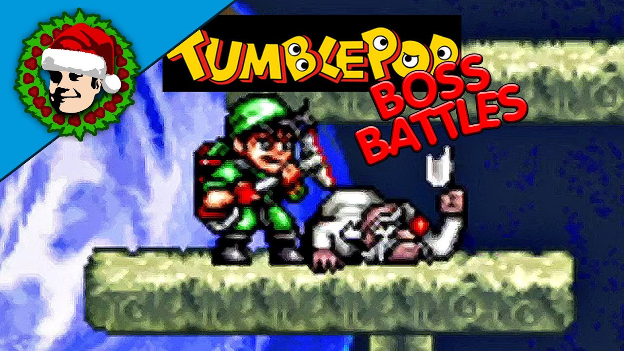 Tumblepop - Boss Battles - Arcade Playthrough - YouTube