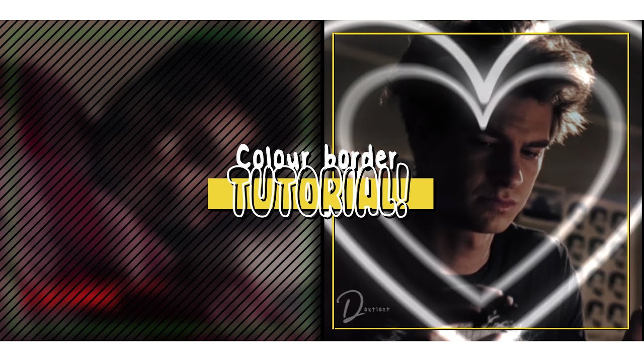 Colouring Borders || After Effects tutorial - YouTube