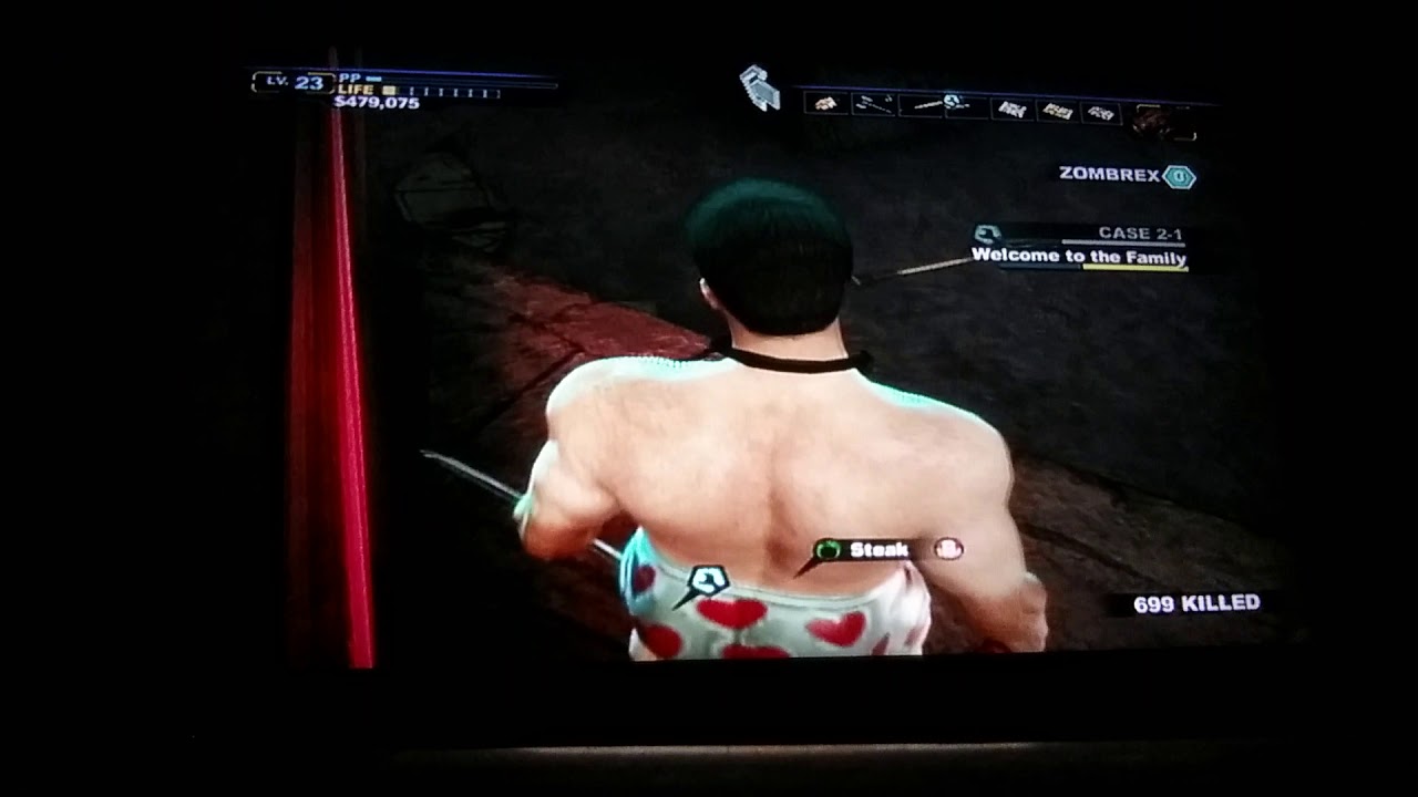 dead rising 2(beating ted for the first time)part 1, as frank - YouTube