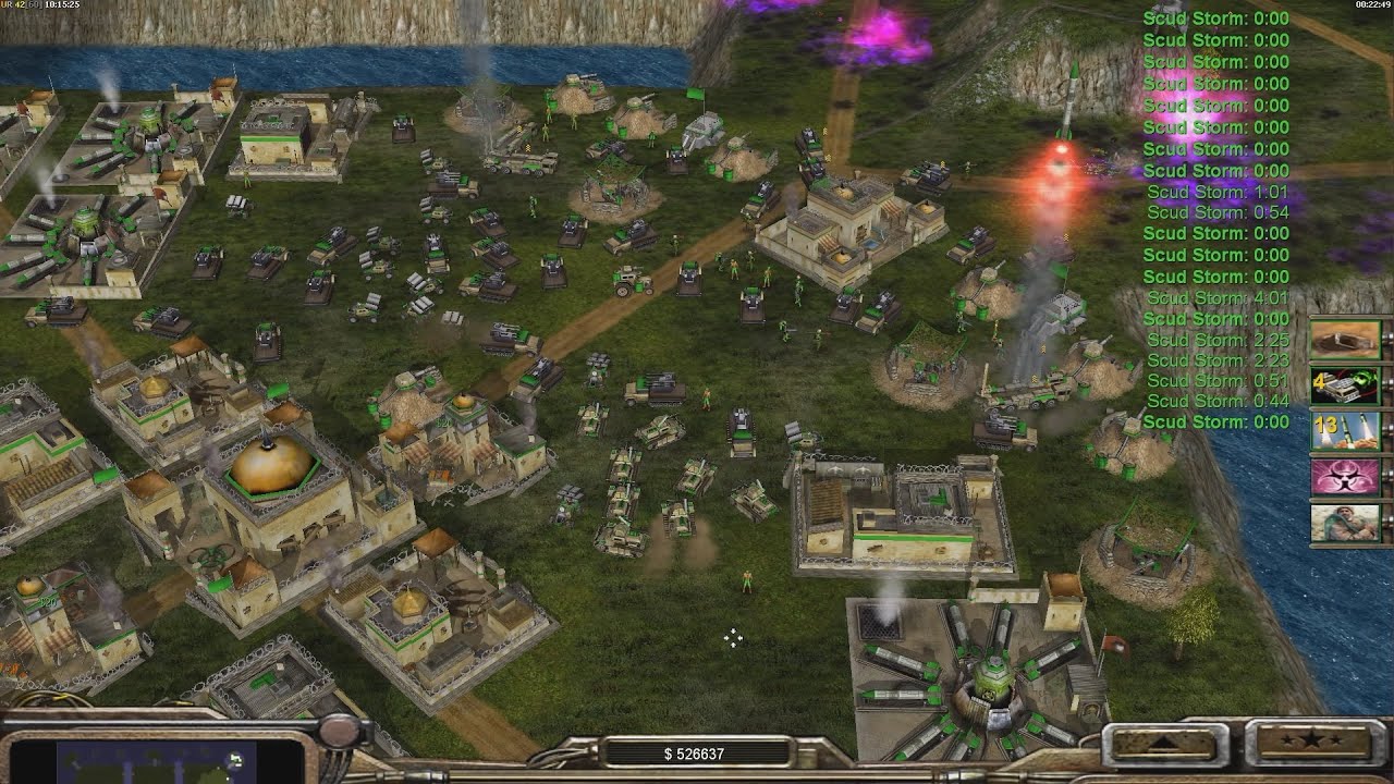 GLA Toxin - Command & Conquer Generals Zero Hour - 1 vs 7 HARD Gameplay ...