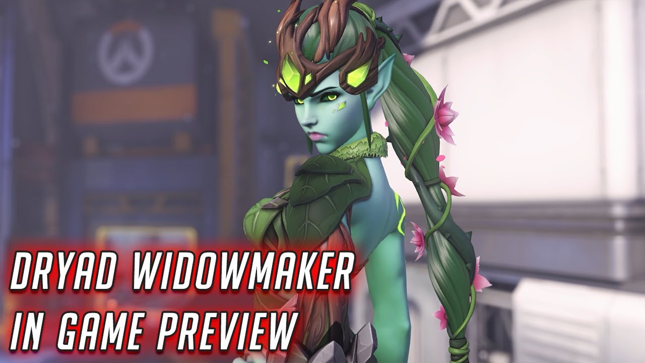 Dryad Widowmaker Legendary Skin Overwatch 2 Youtube