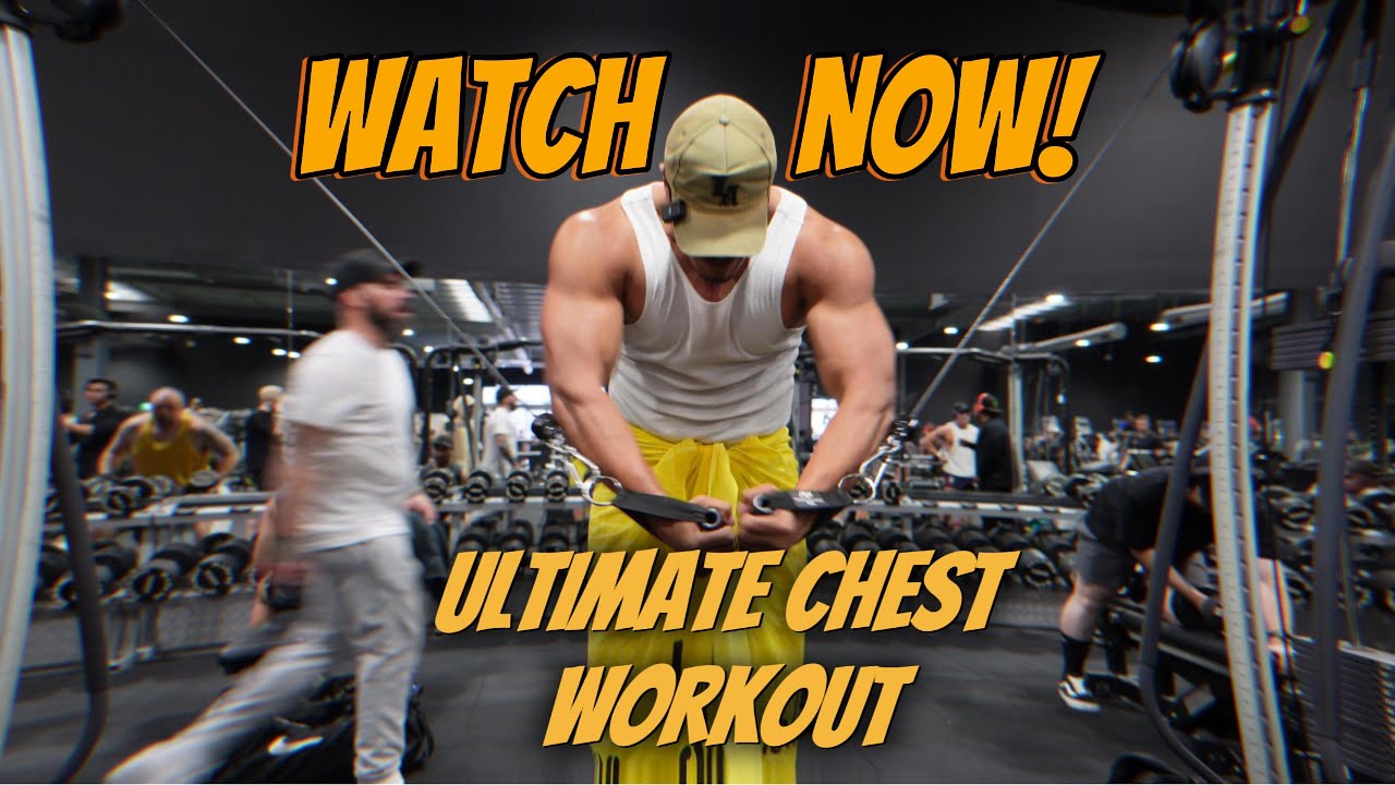 MAINTAIN DAY 8 - CHEST DAY!.(BUILD A BIGGER CHEST WITH THESE WORKOUT ...