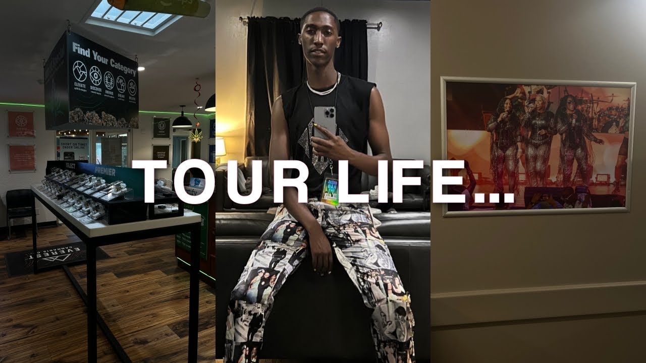 TOUR LIFE! | living at the venues, styling, concert footage and more ...