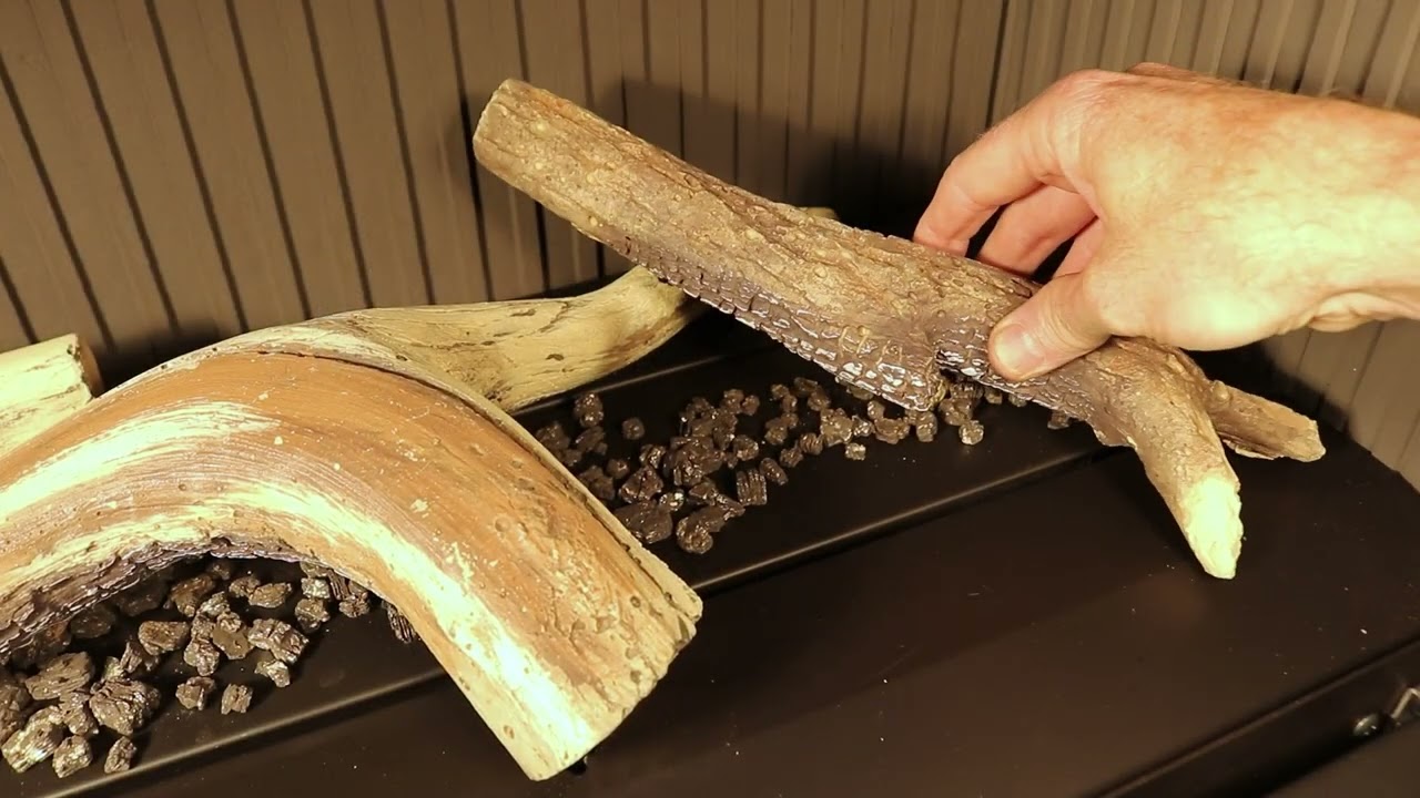 Linear 1000 - Designer Log Set Installation - YouTube