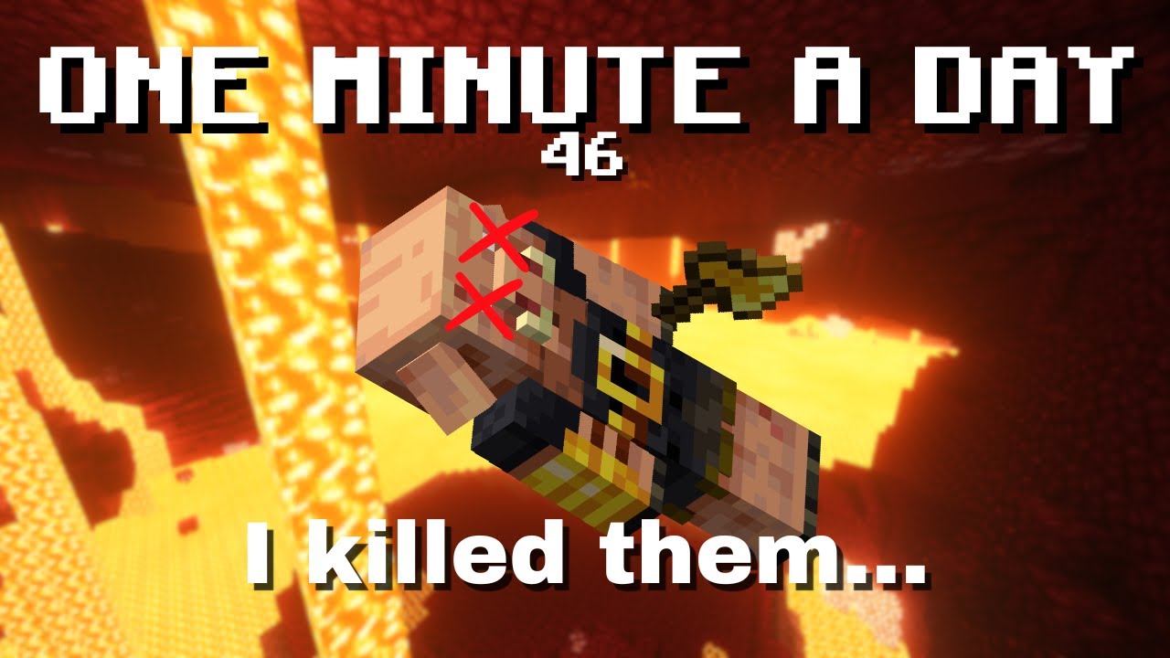 Playing Minecraft 1 Min/Day - Day 47 - YouTube
