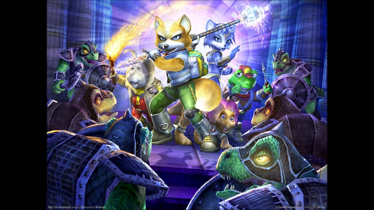 Volcano Force Point Temple- Star Fox Adventures EXTENDED - YouTube