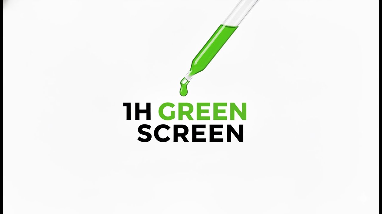 Green Screen 1 Hour (4K UHD) — Monitor Calibration, Pixel & Color ...