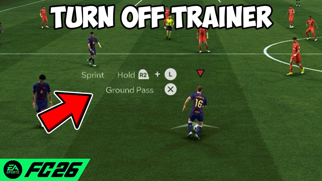 How To Turn Off Trainer On FC 26 - YouTube