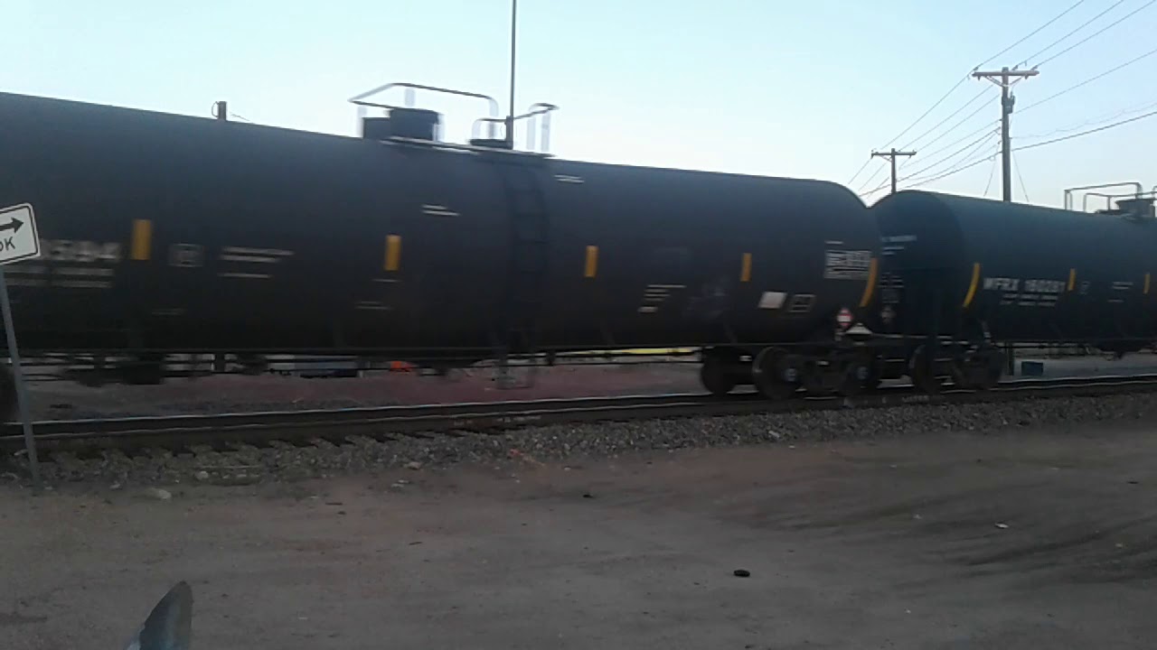 BNSF mixed freight train in security widefield Colorado springs, CO ...