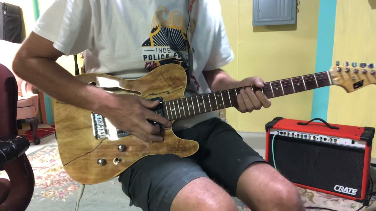 IYV Telecaster demo after splitting Destiny CNC Wound pickups thru ...