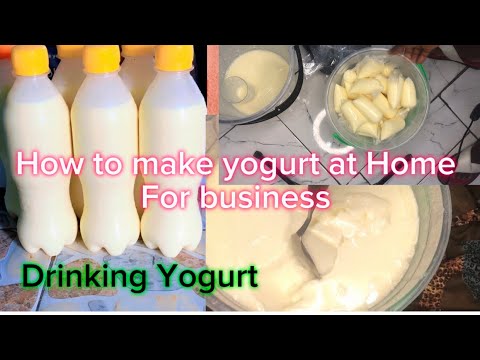 How To Make Yogurt At Home/ Home Made Yogurt Recipe - YouTube