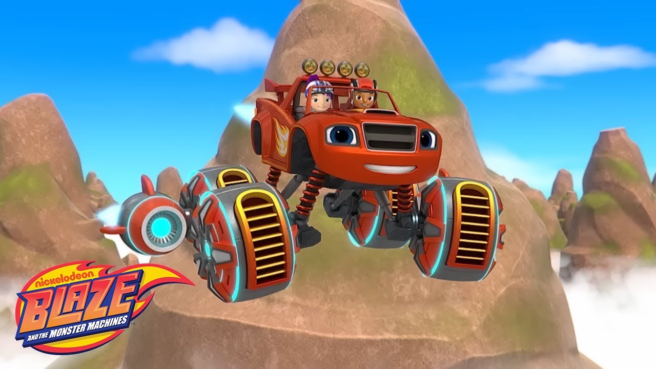 Carreras de Blaze con sus superllantas | Blaze y los Monster Machines ...