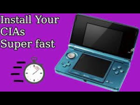 How to install 3DS CIA’s Fast (Tutorial) - YouTube