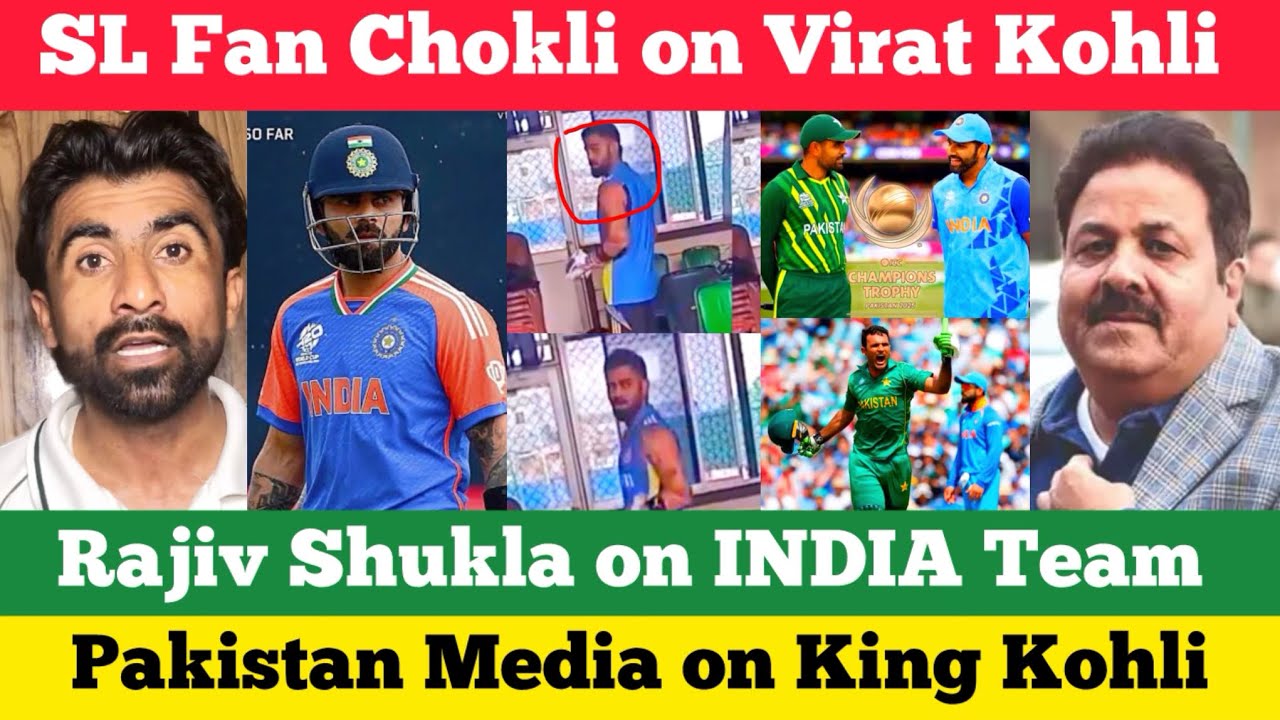 pak media on virat kohli chokli | pakistan reaction on india | champion ...