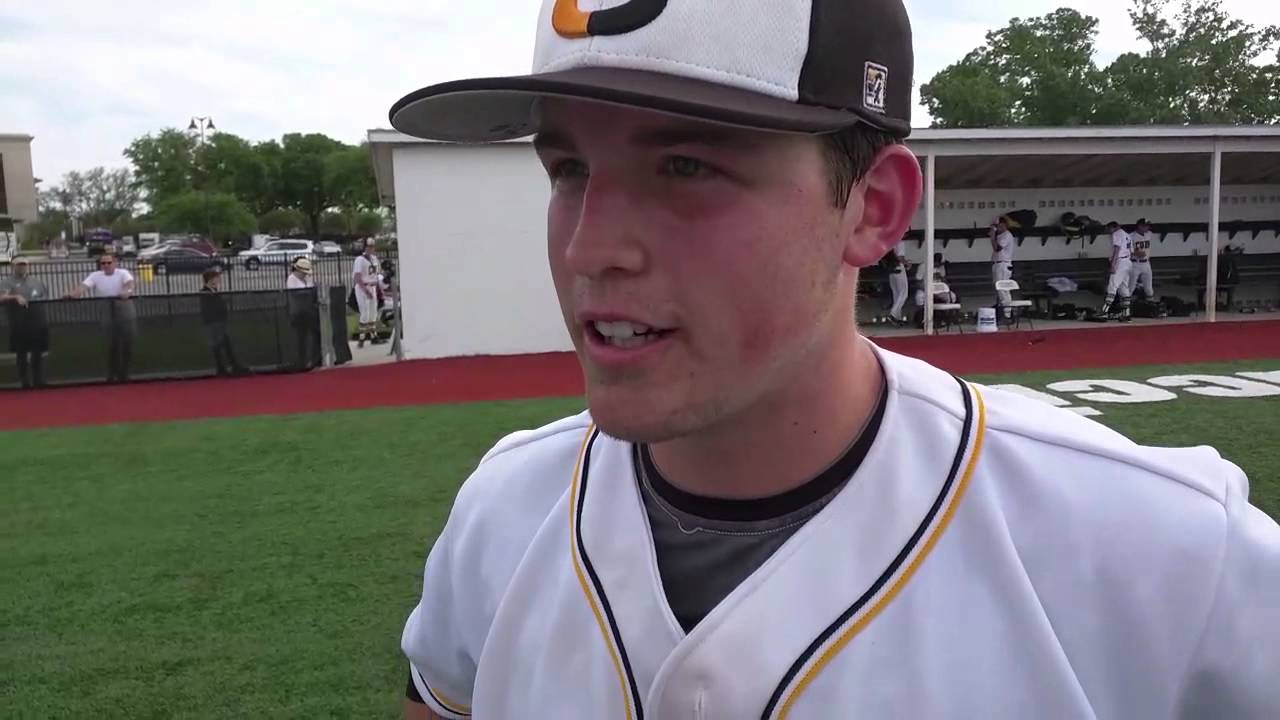 U-High's Jacob McCain discusses the Cubs' 5-2 win against Brusly - YouTube