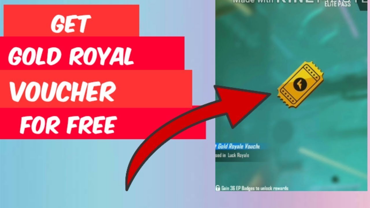 How to get gold royal voucher for free in free fire - noob to pro - YouTube