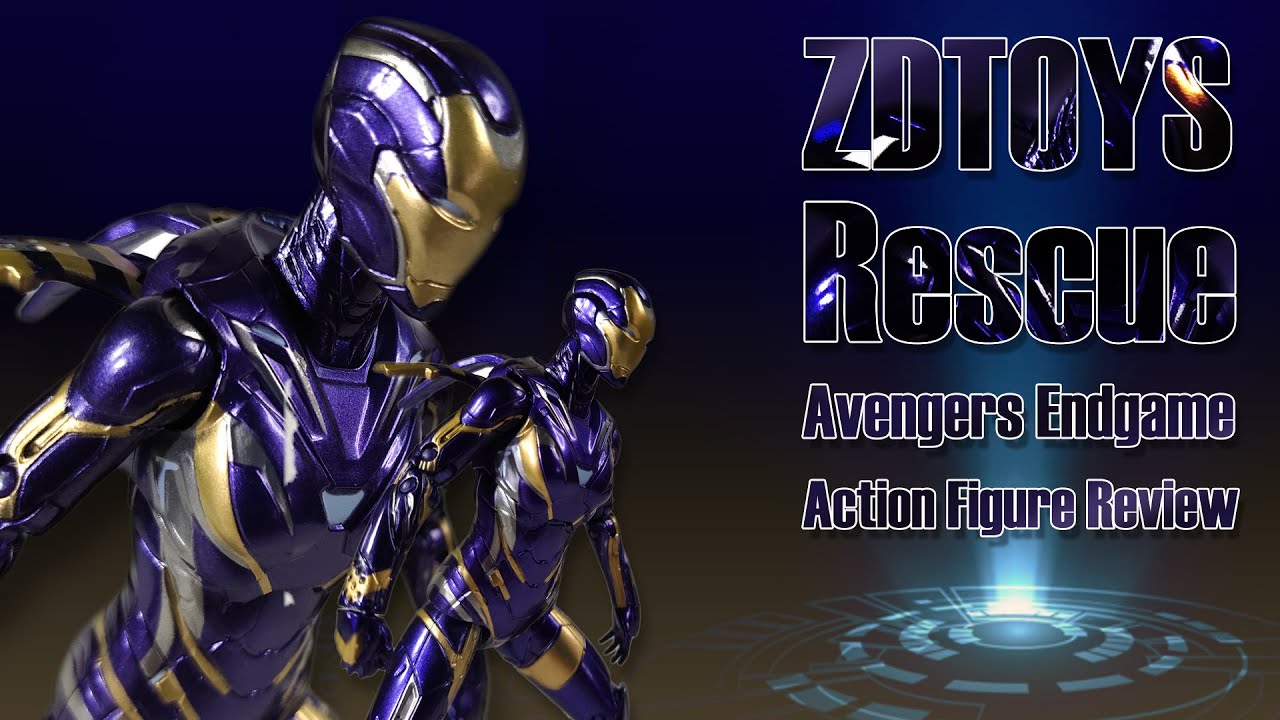 ZD TOYS Rescue Avenger Endgame Action figure Review รีวิว - YouTube