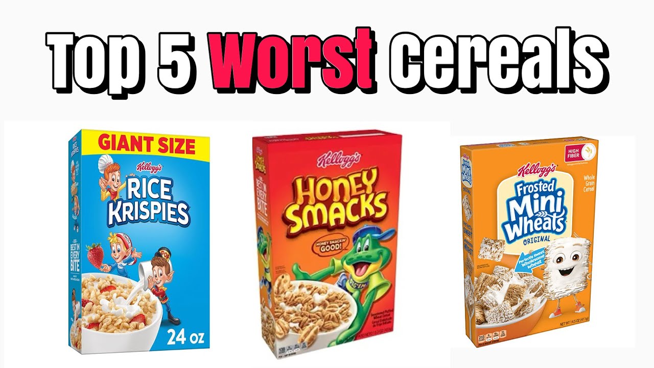 Top 5 WORST Cereals - YouTube