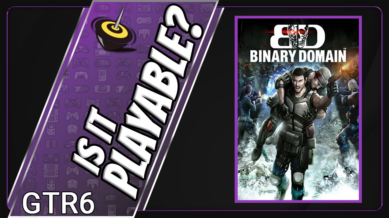 Is Binary Domain Playable? Beelink GTR6 Gameplay [Bazzite] - YouTube