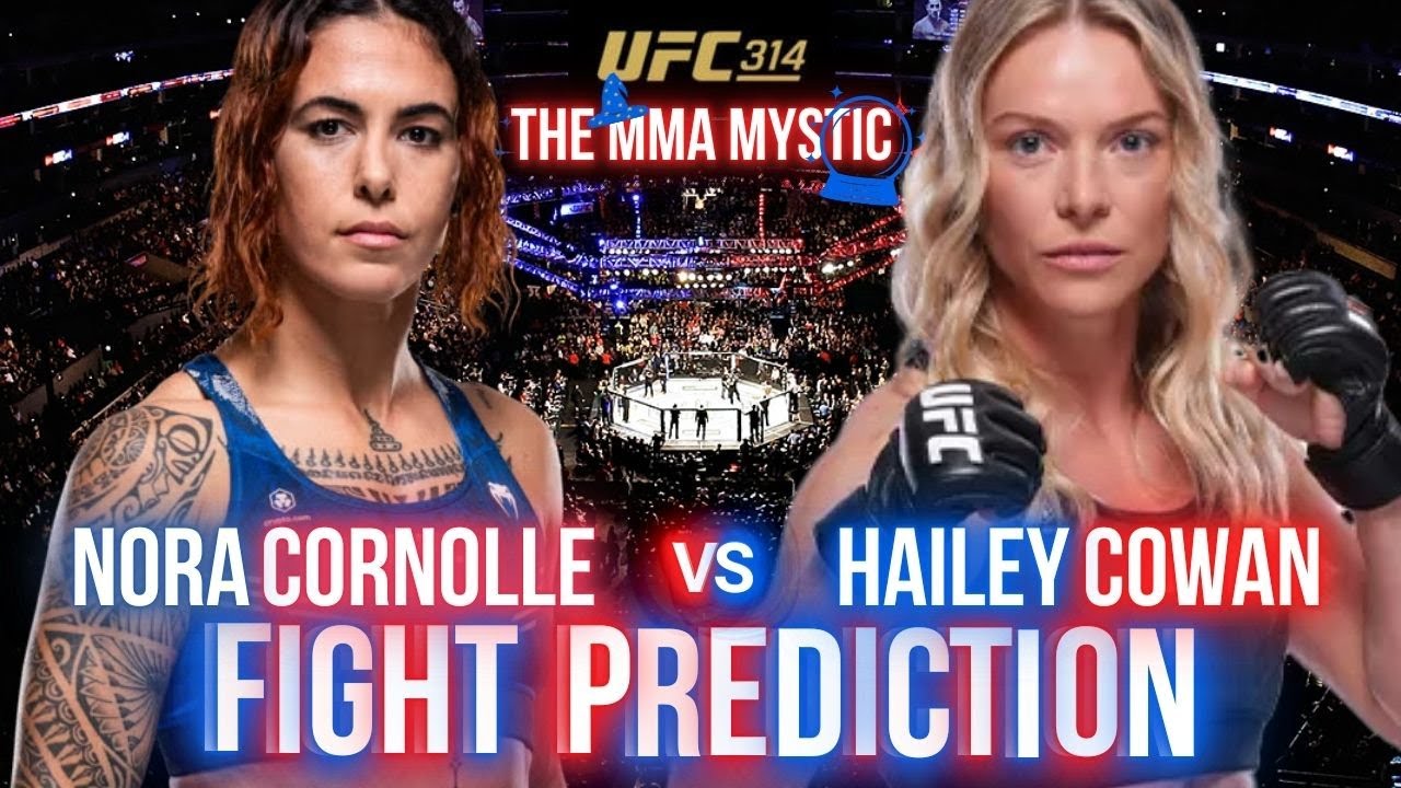Nora Cornolle vs Hailey Cowan UFC 314 Prediction and Breakdown - YouTube
