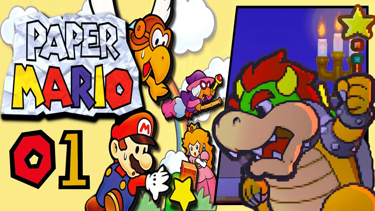 Paper Mario 🍄 01 - Der Sternenstab | Lets Play - YouTube