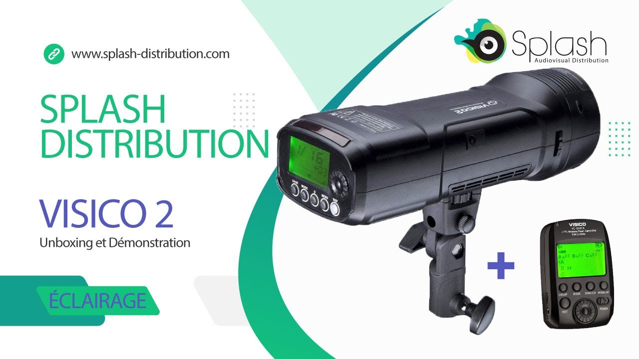 AV GUIDE by SPLASH DISTRIBUTION VISICO 2 TTL/HSS - YouTube