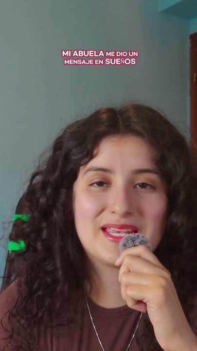 Mi Abuela Me Dio Un Mensaje En Sueños Sobre Crear - YouTube