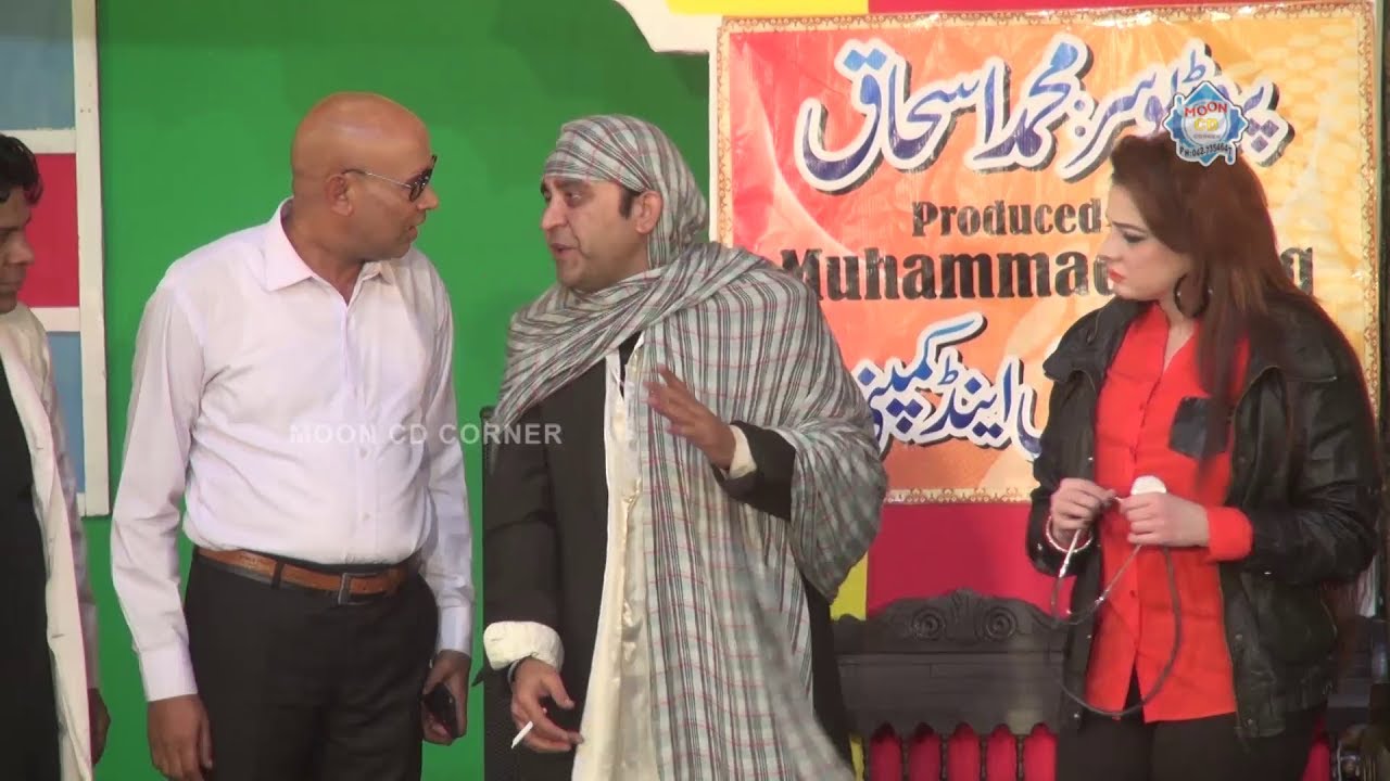 Tharki Doctors Akram Udass and Afreen Khan New Pakistani Stage Drama ...
