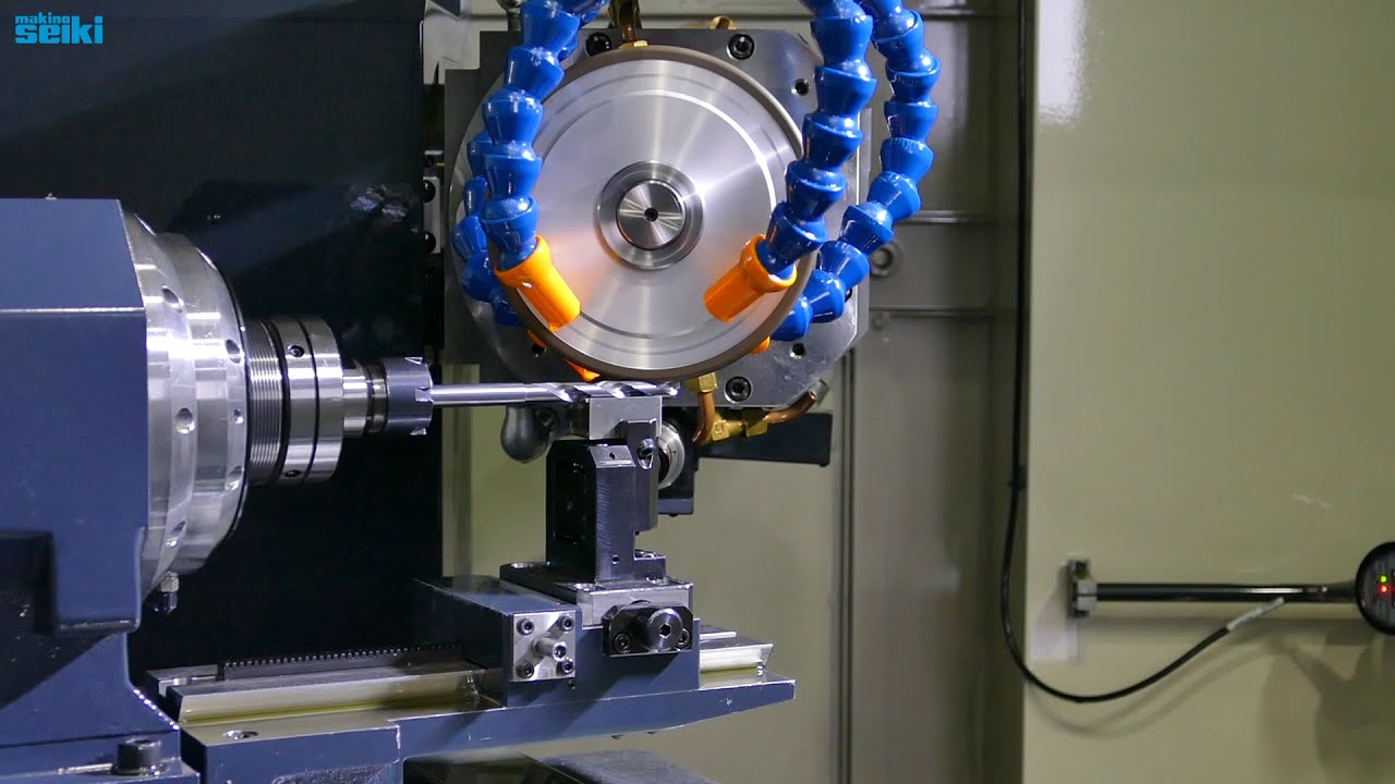 手動ワークサポートのセット手順/Procedure of Manual Steady Rest - YouTube