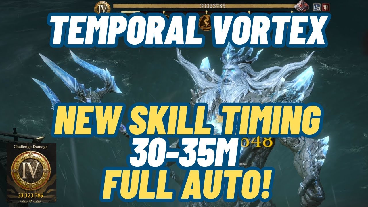 Temporal Vortex 30-35M DMG FULL AUTO | NEW Improved Auto Casting Time ...