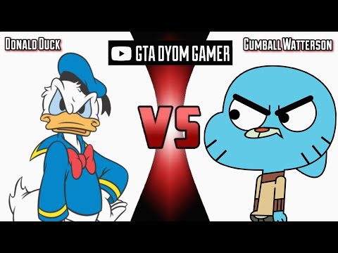 Mugen Battle - Donald Duck vs. Gumball Watterson