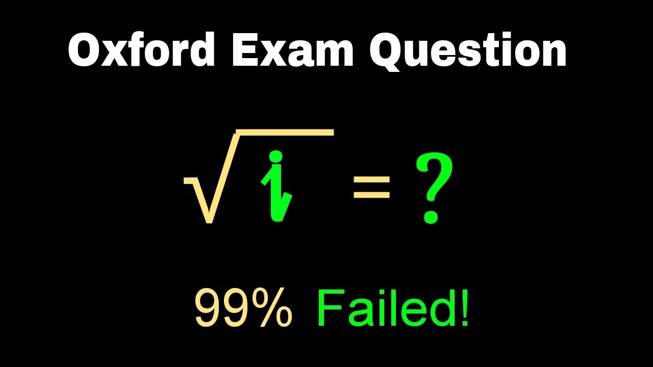 Can you solve this ? | iota maths problem | Oxford entrance exam ...