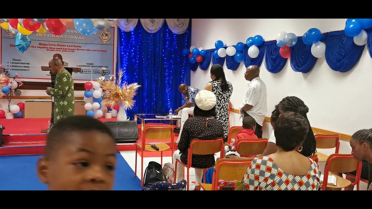 SUNDAY SERVICE WITH PST FELIX EMEKA NZEKWE OF GOD'S CHOSEN ASSEMBLY INT ...