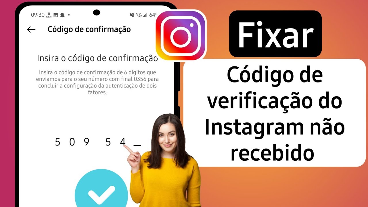 Como corrigir o código de 6 dígitos não recebido no Instagram | Fix ...