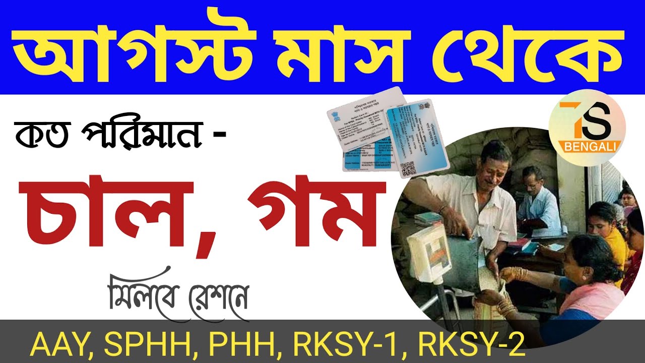 WB Digital Ration Card Category AAY|PHH|SPHH|RKSY1|RKSY2 | Free Ration ...