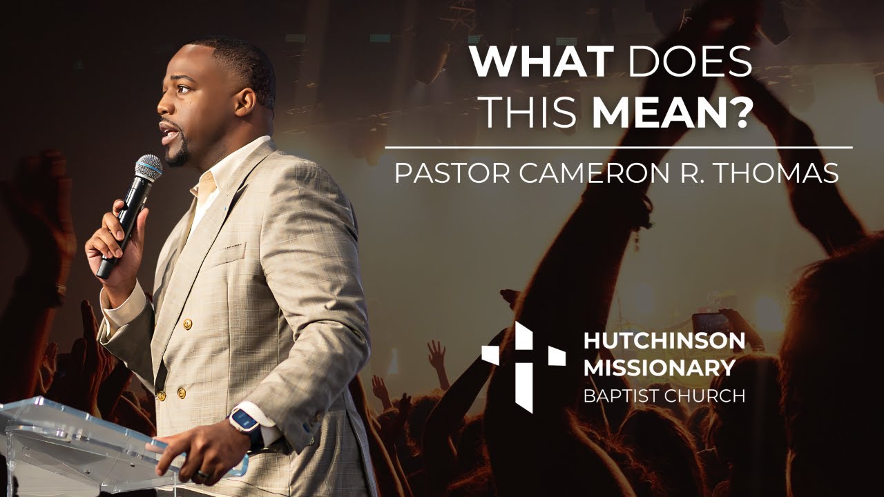 SUNDAY MORNING WORSHIP EXPERIENCE | PASTOR CAMERON R. THOMAS - YouTube