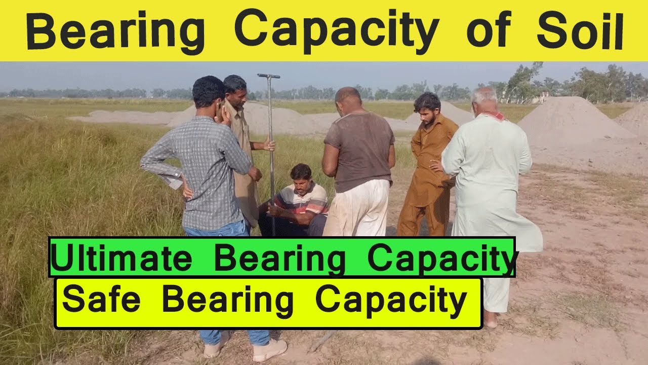 Bearing Capacity of Soil ll What is Ultimate and Safe Bearing Capacity ...