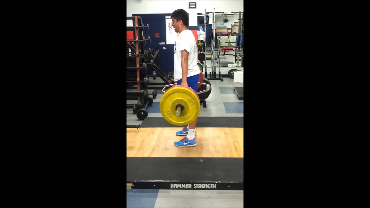 Complex Training - Depth Jump + Trap Bar Deadlift - YouTube