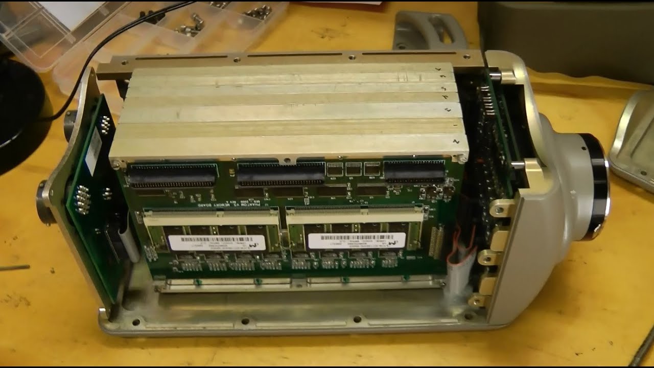 Phantom v5 high-speed camera teardown - YouTube
